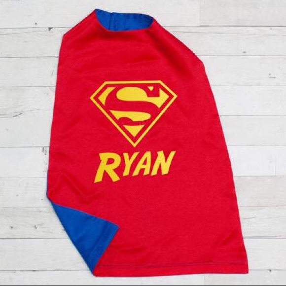 Costumes | Personalized Super Man Cape | Poshmark